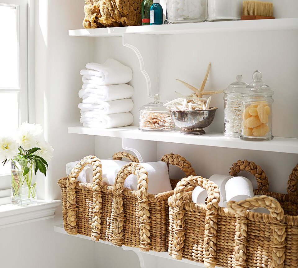 Beachcomber Handwoven Rectangular Baskets